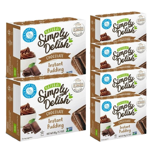 Simply Delish Instant Pudding & Pie Filling - Chocolate 48gm — Low Carb ...