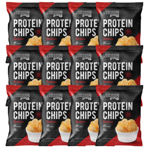 BULK Wholesome Provisions Low Carb Chips - BBQ - 36g x 12 — Low Carb Emporium Australia