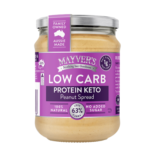 Mayver's Low Carb Protein Keto Peanut Spread - 220g — Low Carb Emporium ...