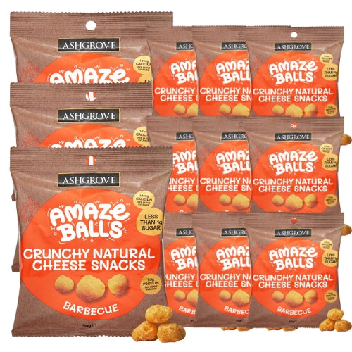 Bulk AmazeBalls - Barbecue - 40gm x 12 (case) – Low Carb Emporium Australia