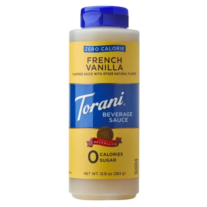 Torani Zero Calorie Beverage Sauce French Vanilla — Low Carb Emporium ...