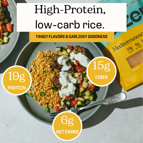 Kaizen Low Carb Mediterranean Protein "Rice" - 226g (4 serves) – Low ...