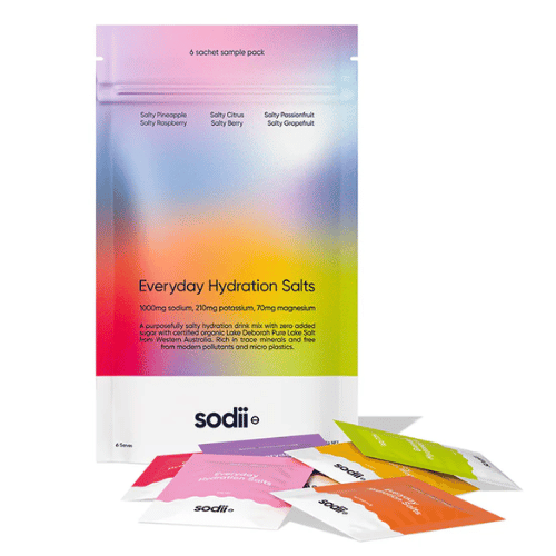 Sodii - Everyday Hydration Salts - Sampler pack - 6 sachets — Low Carb ...