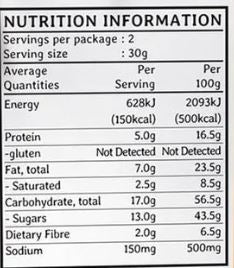 Yava Popcorn Cacao Peanut - 60g – Low Carb Emporium Australia