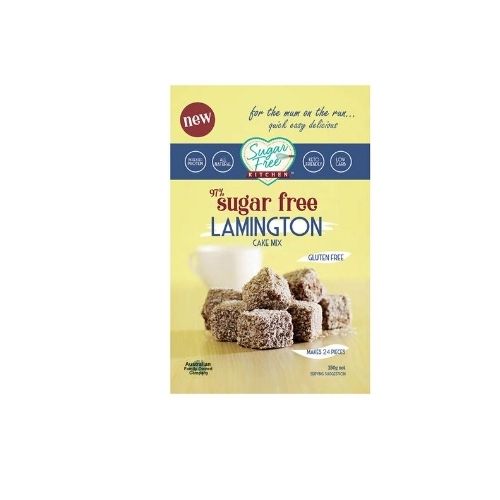 97% Sugar Free Lamington Cake Mix - 250gm – Low Carb Emporium Australia