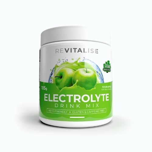 ReVitalise Electrolyte Drink Mix - Sour Apple Tub 30 serves — Low Carb ...